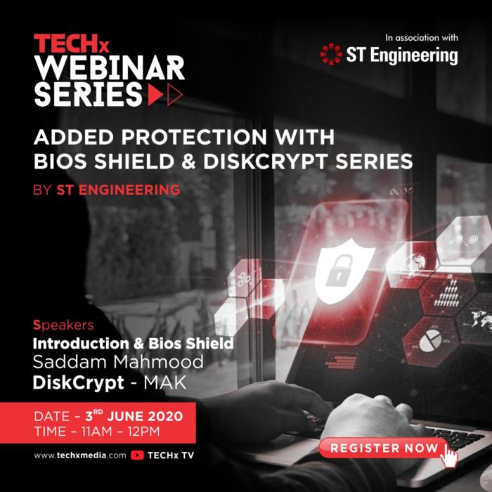 Added Protection With BIOS Shield & Diskcrypt Series - TECHx Media