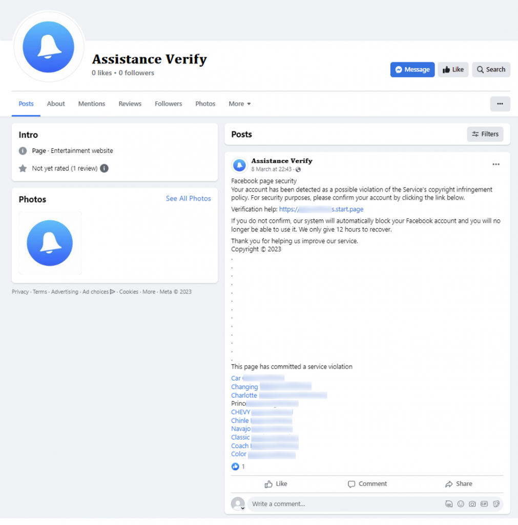 ‘Scammers pose as Meta on 3,200-plus fake profiles’ - TECHx Media