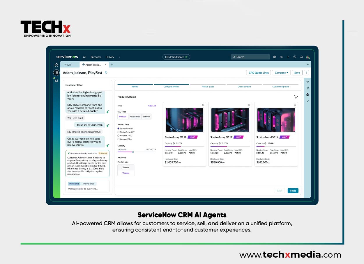 ServiceNow Reveals AI-Powered CRM Advancements